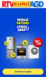 Gazetka promocyjna RTV EURO AGD – Wielosztuki ⌚. Sprawdź!