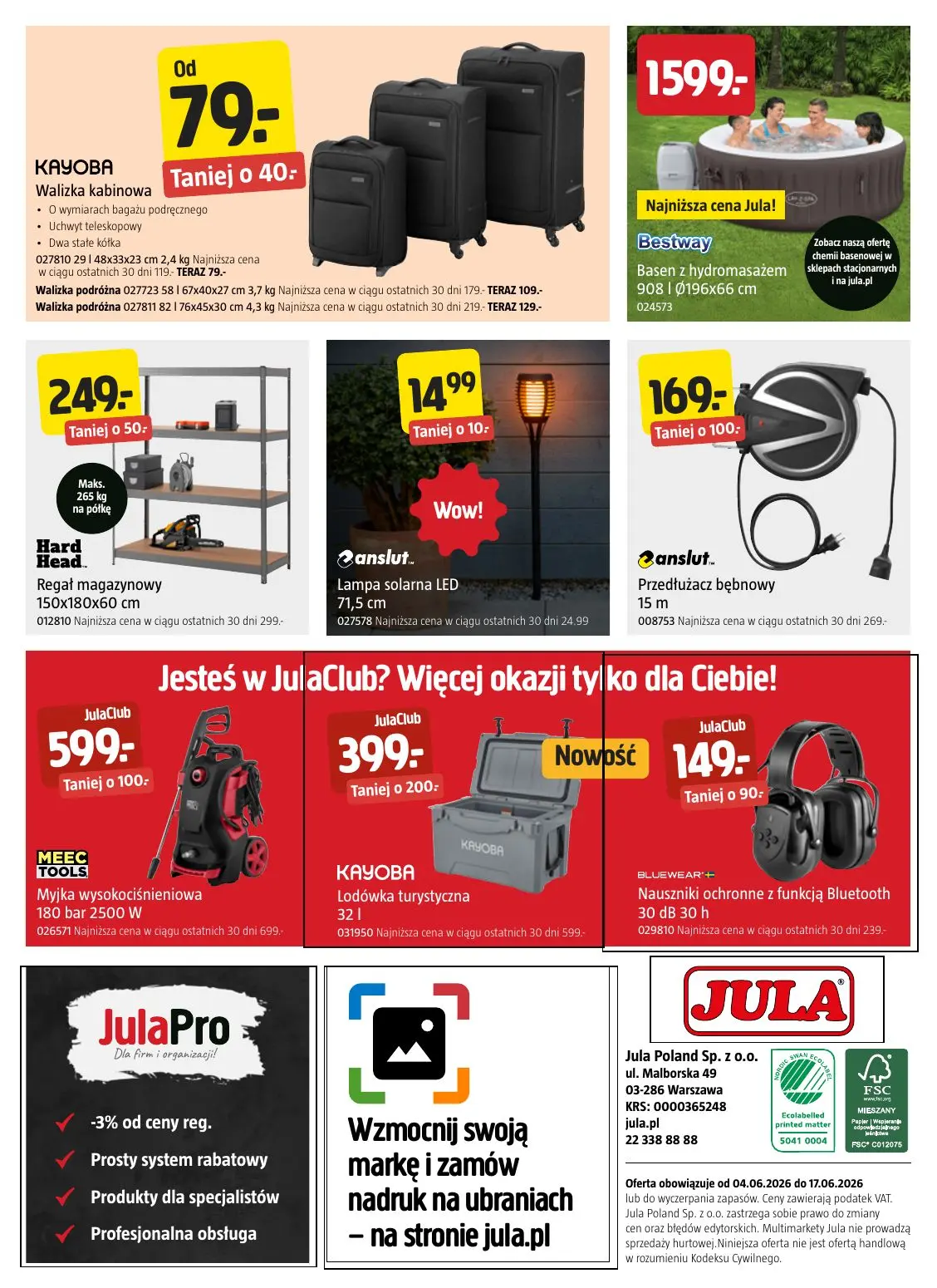 Gazetka JULA - Super okazje na letnie dni - od 04.06.2026 | Moja Gazetka
